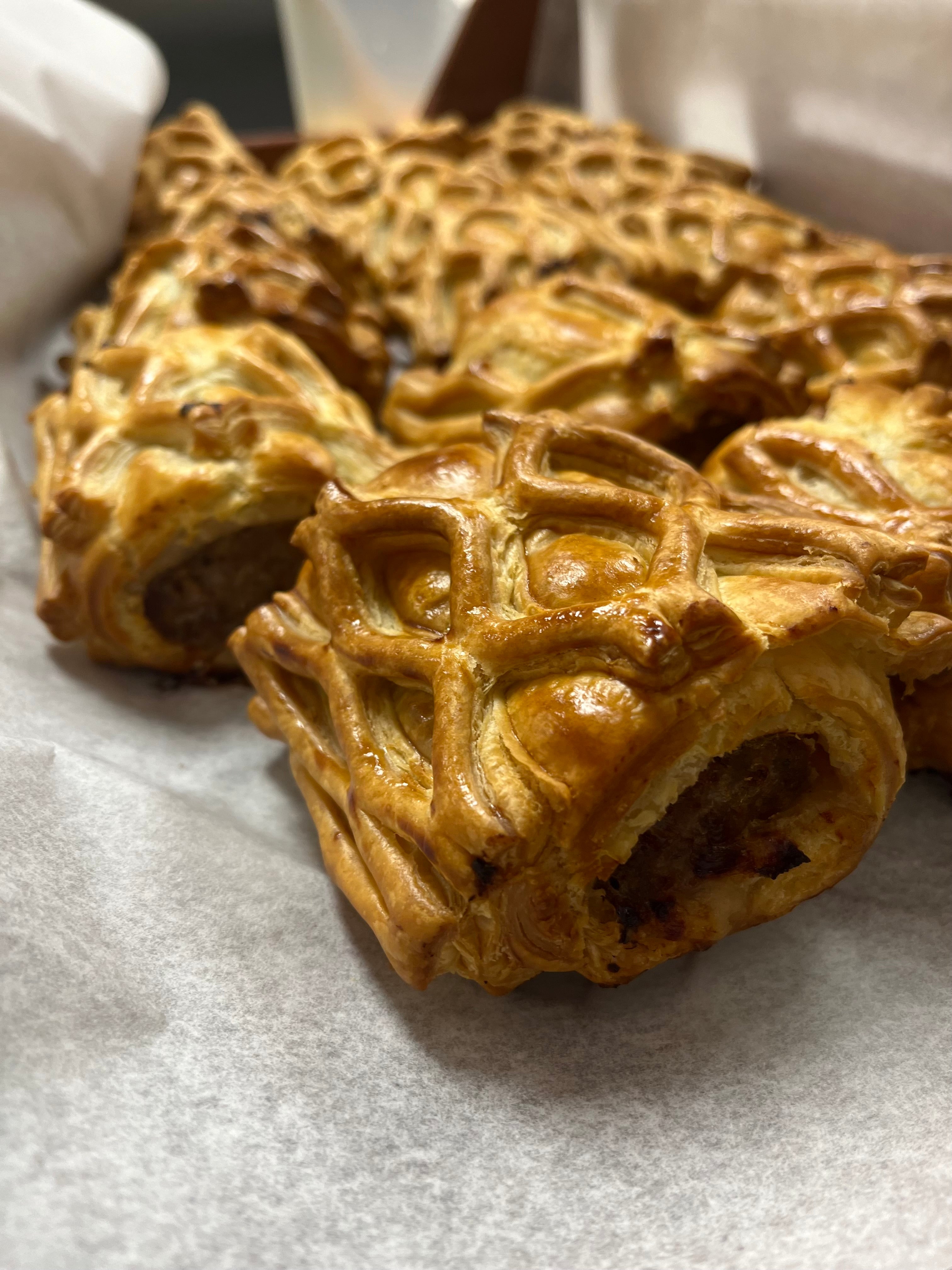Sausage rolls – Fresh Dough Ltd